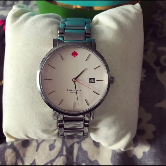 kate spade | Jewelry | Kate Spade Womans Silver Watch | Poshmark